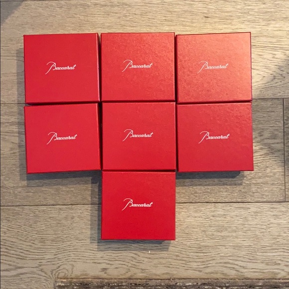 Baccarat | Other | 7 Baccarat Boxes | Poshmark